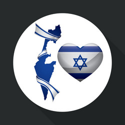 Israel design culture design isolated Royalty Free Vector