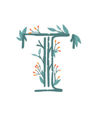 Letter T Leaf Vector Images (over 3,700)