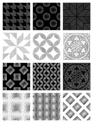 Seamless print patterns Royalty Free Vector Image