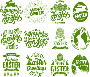 Leveret emblem template running rabbit icon Vector Image