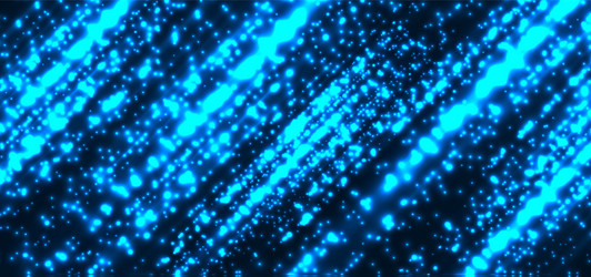 Abstract bright blue magic sparkling glitter Vector Image