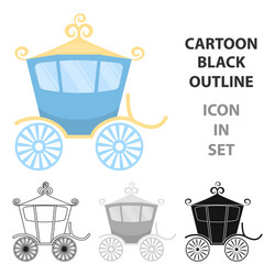 Royal carriage Royalty Free Vector Image - VectorStock