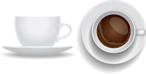 Coffee Mug Top View Vector Images (over 4,100)