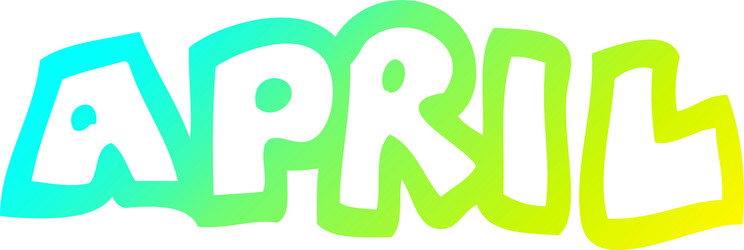 Month April Cartoon Vector Images (over 990)