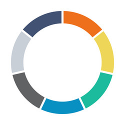 Ring Pie Charts with Numbers Vector Images (over 370)