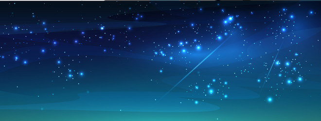 Night sky cosmos composition Royalty Free Vector Image