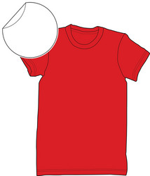 Cartoon t-shirts Royalty Free Vector Image - VectorStock