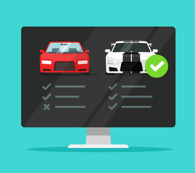 Car info icon vehicle auto instruction Royalty Free Vector