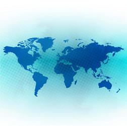 Modern world map background design Royalty Free Vector Image