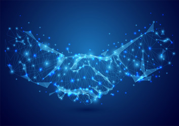 Blue Handshake Vector Images (over 3,800)