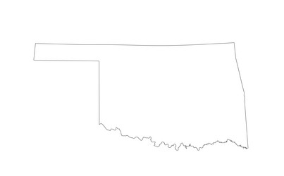 Oklahoma Shape Vector Images (over 420)