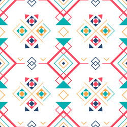 Oriental seamless pattern with ethnic buta motifs Vector Image