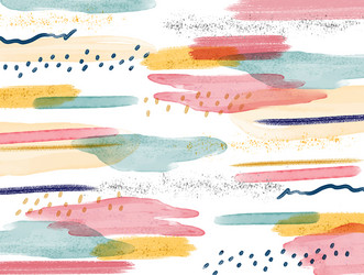 Watercolor background banner abstract paint Vector Image