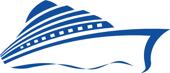 Party cruise logo Royalty Free Vector Image - VectorStock
