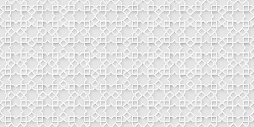 White and beige colors islamic background arabic Vector Image