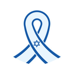 Palestine peace ribbon Royalty Free Vector Image