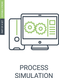 Process Simulation Vector Images (over 420)