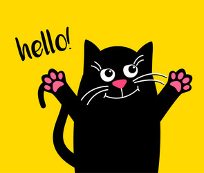 Hello Kitty Black Cat