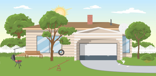 House Backyard Vector Images (over 2,900)