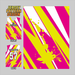 Jersey printing design pattern Royalty Free Vector Image