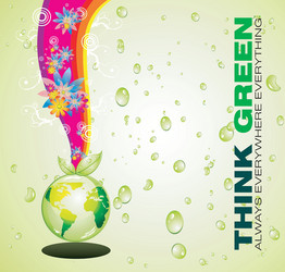 Environment background Royalty Free Vector Image