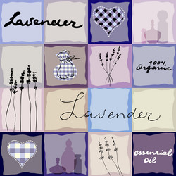 Lavender newspaper background Royalty Free Vector Image