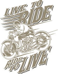 Live to Ride Vector Images (over 1,500)