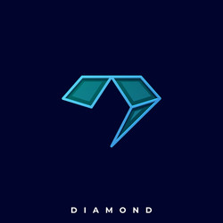 Diamond scheme Royalty Free Vector Image - VectorStock