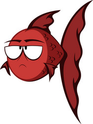 Funny fish Royalty Free Vector Image - VectorStock