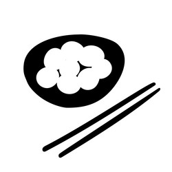 Rice Black and White Vector Images (over 4,500)