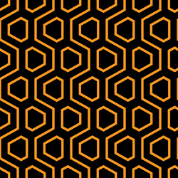 Abstract seamless lattice outline pattern Vector Image