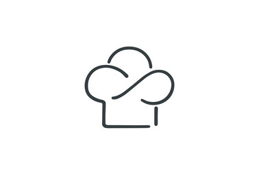 Double drop infinity logo design Royalty Free Vector Image