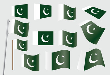 Star Pakistan Flag Vector Images (over 1,600)