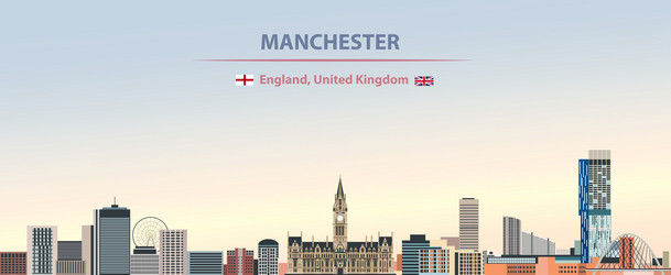 Manchester Skyline Vector Images (over 280)