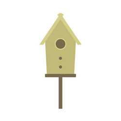 Nesting bird box Royalty Free Vector Image - VectorStock