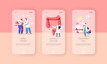 Appendix pain appendicitis disease concept Vector Image