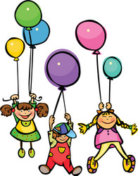 Happy kids Royalty Free Vector Image - VectorStock