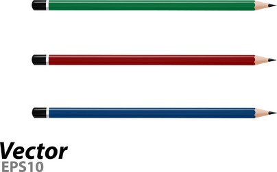 Wooden graphite pencil Royalty Free Vector Image