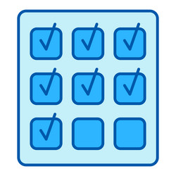 Golfers shot marks 3 Royalty Free Vector Image