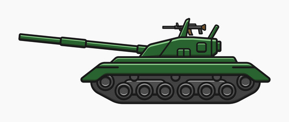 Army Tank Top View Vector Images (32)
