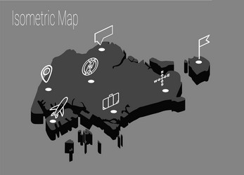 Singapore 3d Map Vector Images (over 120)