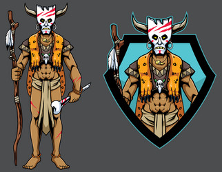 Tribal Shaman Vector Images (over 3,700)