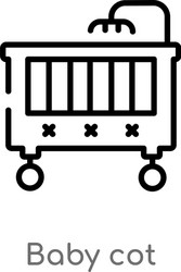 Cot Outline Vector Images (over 1,300)