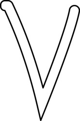 Nu Greek Letter Vector Images (76)