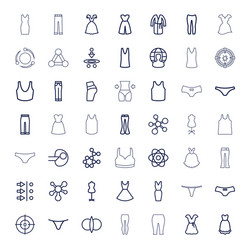 22 model icons Royalty Free Vector Image - VectorStock