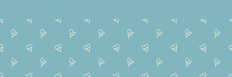 Gender neutral love heart banner simple Royalty Free Vector