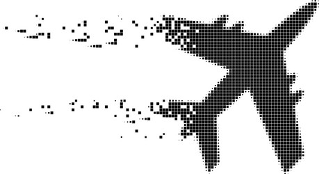 Pixel Jet Plane Vector Images (over 320)