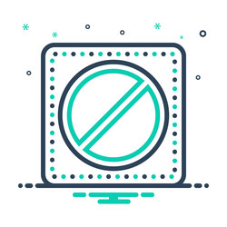 Restrictions Royalty Free Vector Image - VectorStock