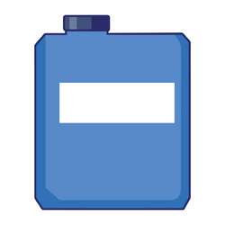 Bottle gallon object isolated Royalty Free Vector Image