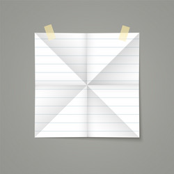 Pink overlap layer paper material design Vector Image